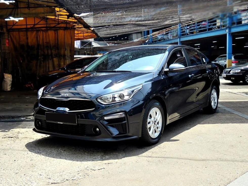 Купить б/у Kia K3 II 1.6 CVT (123 л.с.) бензин вариатор в Находке: синий Киа к3 II седан 2019 ...