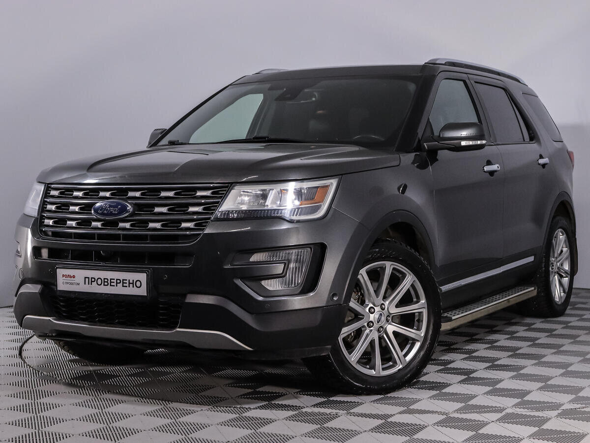 Купить б/у Ford Explorer V Рестайлинг 3.5 AT (249 л.с.) 4WD бензин ...
