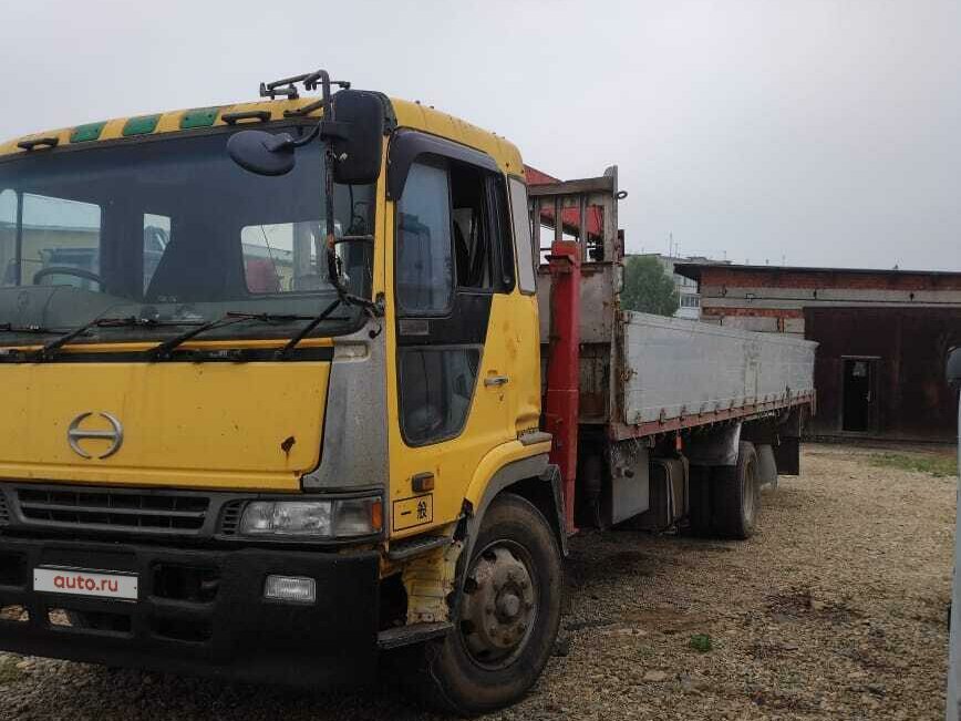 Купить б/у Hino Profia дизель механика в Николо-Павловском: жёлтый ...