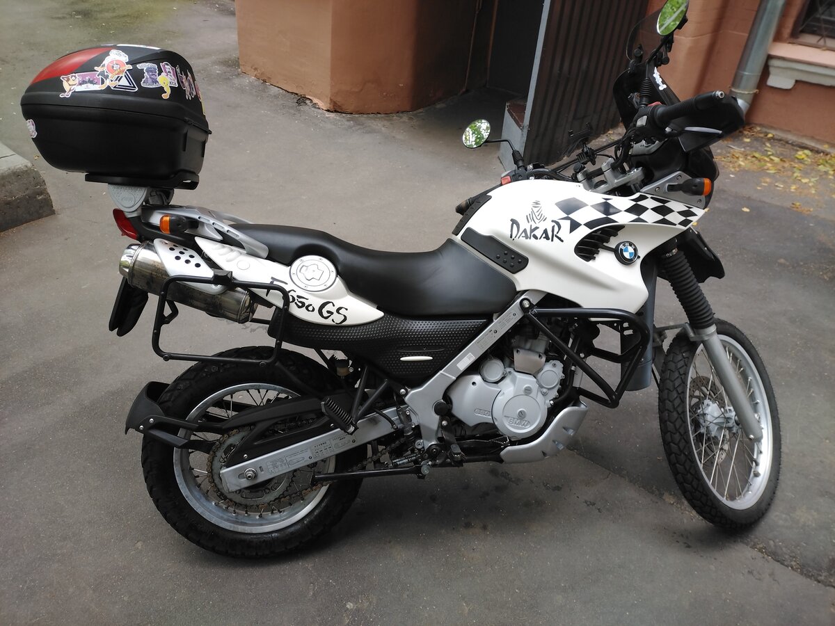 Купить б/у BMW F 650 GS инжектор 5 передач в Москве: белый ...