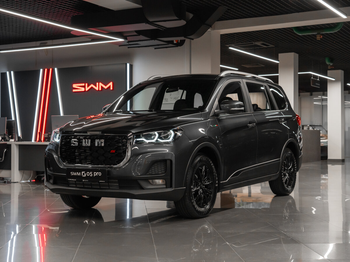 Купить новый SWM G05 Pro 2021-2025 1.5 AMT (139 л.с.) бензин робот в Москве: серый СВМ г05про ...