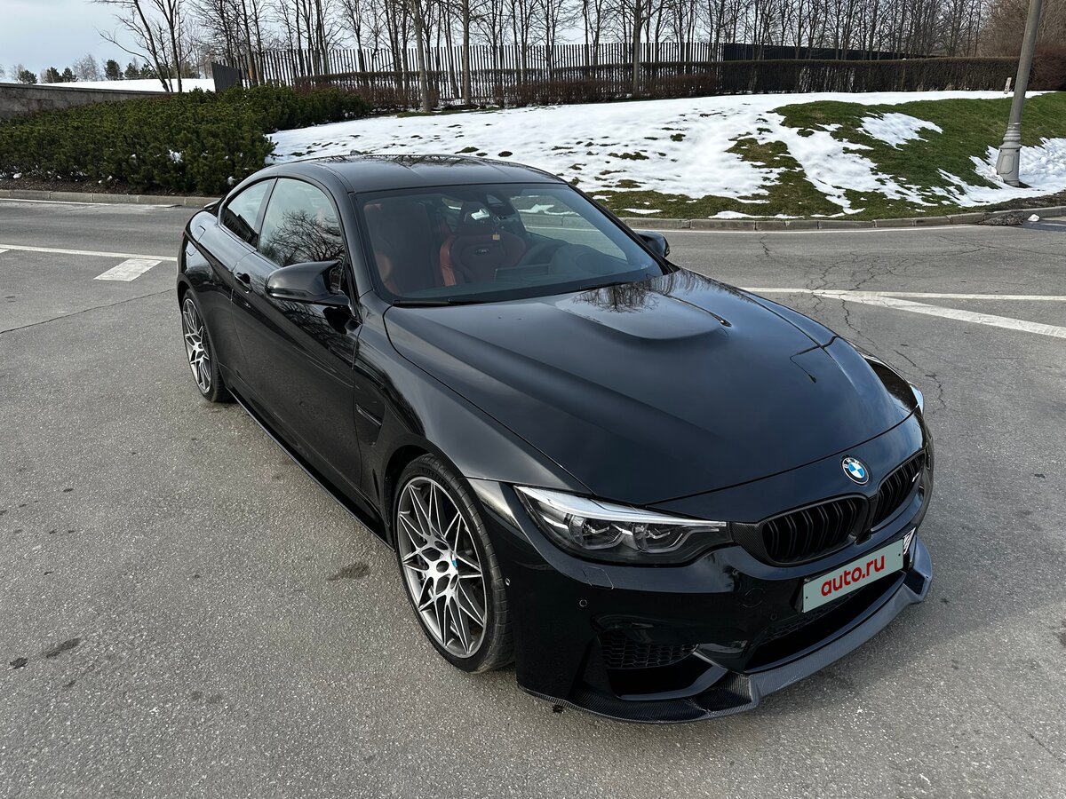 Купить б/у BMW M4 F82/F83 Рестайлинг Competition Package 3.0 AMT (450 л.с.) бензин робот в ...