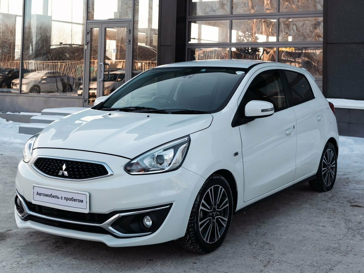 Купить б/у Mitsubishi Mirage VI Рестайлинг 2 1.2 CVT (78 л.с.) бензин ...