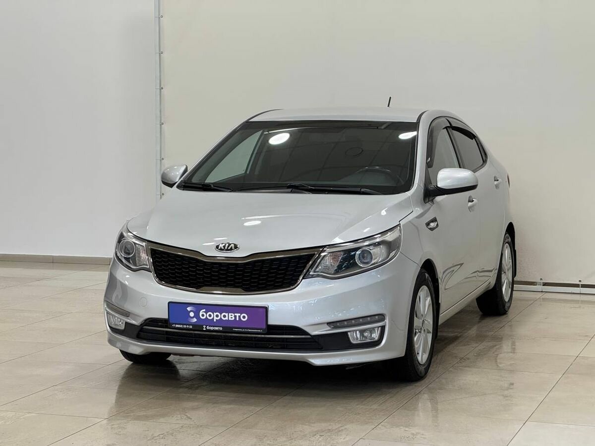 Купить б/у Kia Rio III Рестайлинг 1.6 AT (123 л.с.) бензин автомат в ...