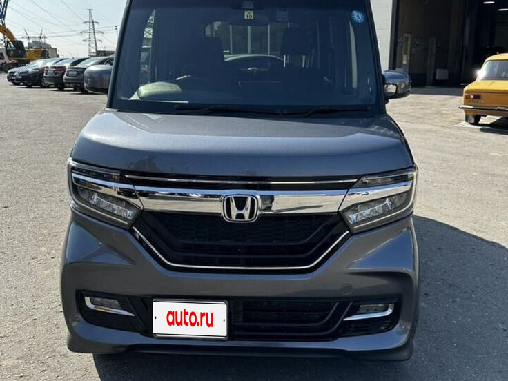 Купить б/у Honda N-BOX II 0.7 CVT (58 л.с.) 4WD бензин вариатор в Москве: серый Хонда н-бокс II ...