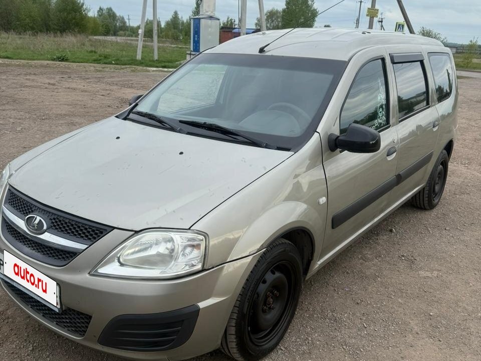 Купить б/у Lada (ВАЗ) Largus I 1.6 MT (84 л.с.) бензин механика в Уфе: бежевый Лада Ларгус I ...