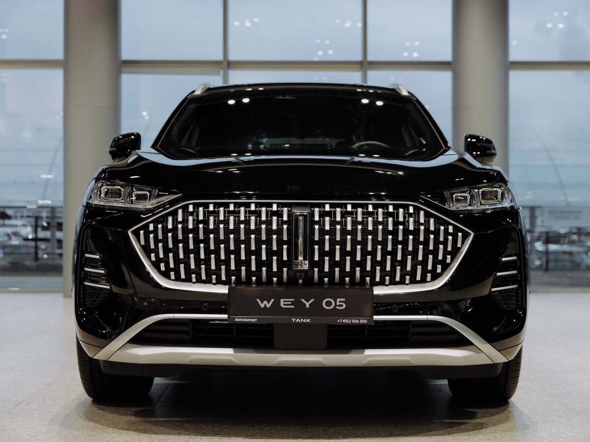 Купить новый Wey 05 2023-2025 2.0hyb AMT (421 л.с.) 4WD гибрид робот в Рязани: чёрный Вей 05 ...