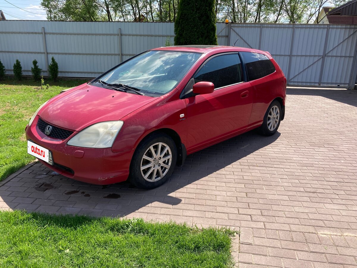 Купить б/у Honda Civic VII Рестайлинг 1.6 AT (110 л.с.) бензин автомат ...