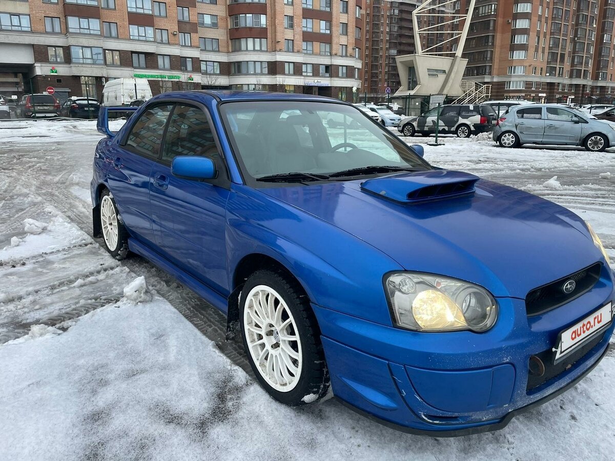 Купить б/у Subaru Impreza WRX STi II Рестайлинг 1 2.0 MT (265 л.с.) 4WD бензин механика в Санкт ...