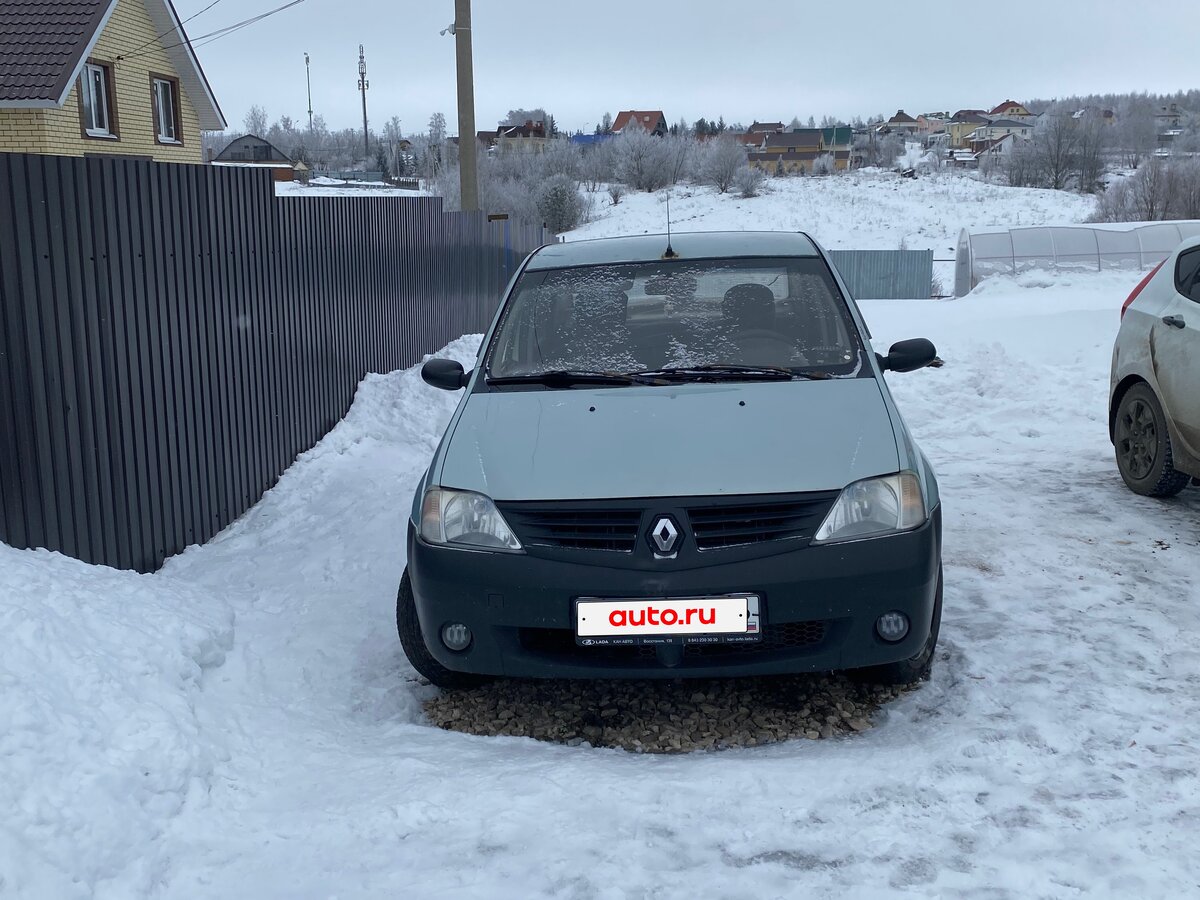 Купить б/у Renault Logan I 1.4 MT (75 л.с.) бензин механика в Казани ...