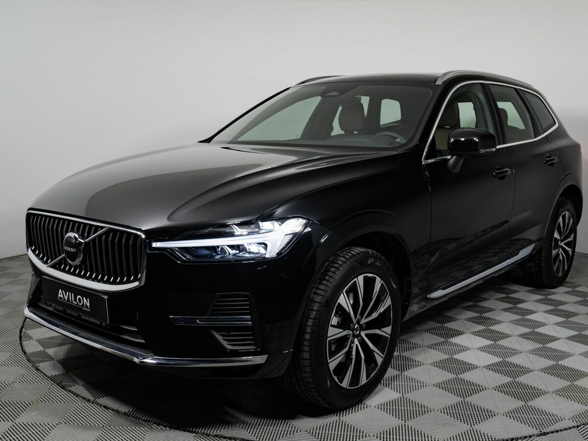 Купить новый Volvo XC60 II Рестайлинг 2.0 AT (250 л.с.) 4WD бензин автомат в Москве: чёрный ...