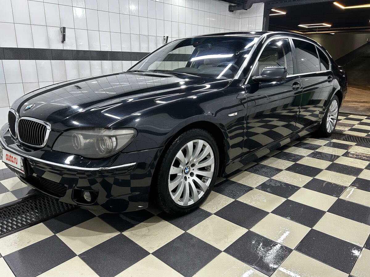 Купить б/у BMW 7 серии IV (E65/E66) Рестайлинг 750Li 4.8 AT (367 л.с.) бензин автомат в Москве ...