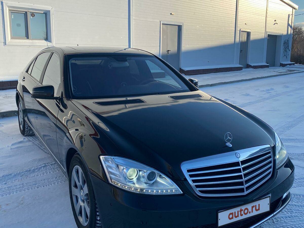 Купить б/у Mercedes-Benz S-Класс V (W221) 350 Long 3.5 AT (272 л.с.) бензин автомат в Омске ...