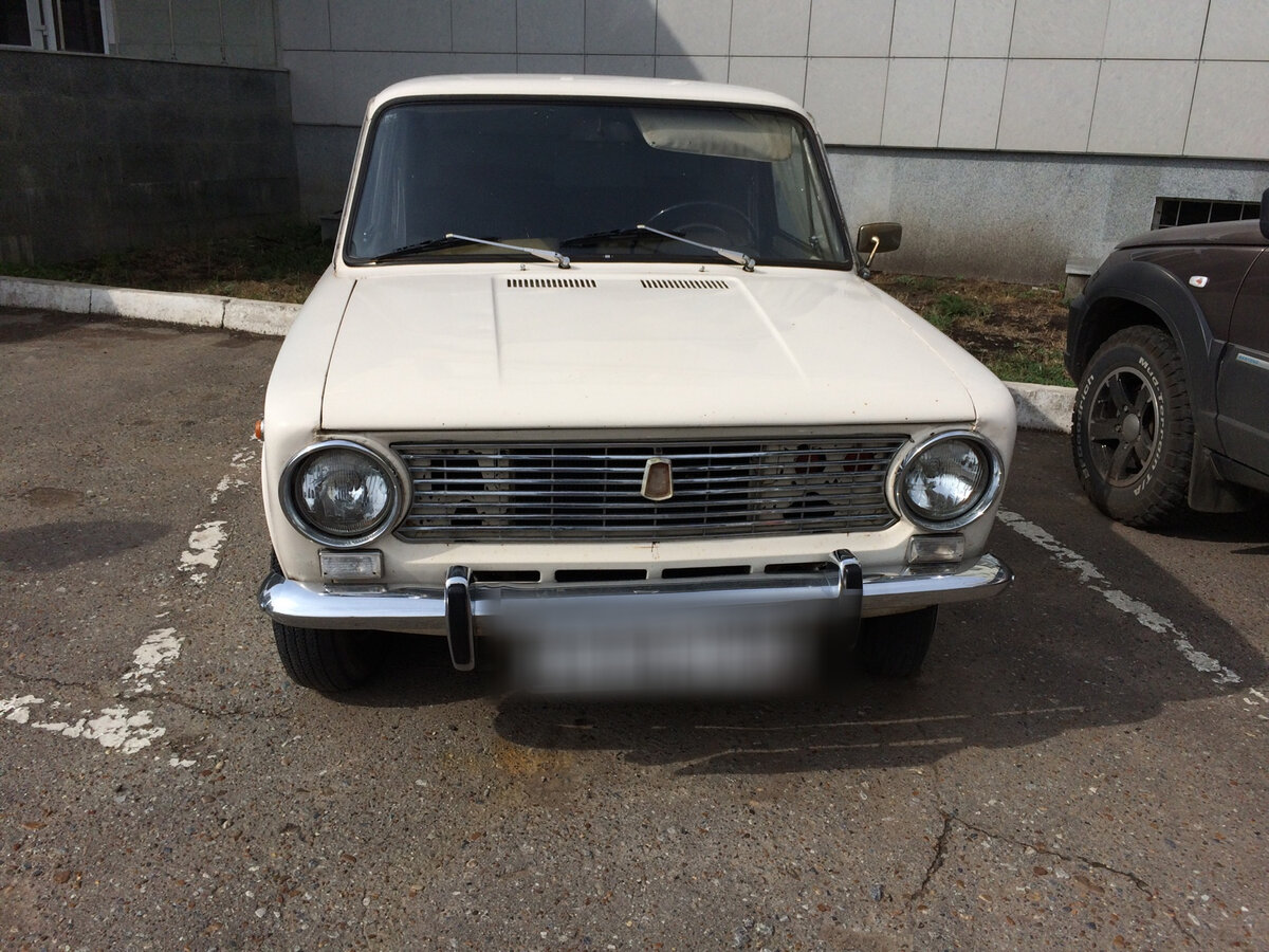 Купить б/у Lada (ВАЗ) 2101 1970-1988 1.2 MT (64 л.с.) бензин механика в Уфе: белый Лада 2101 ...