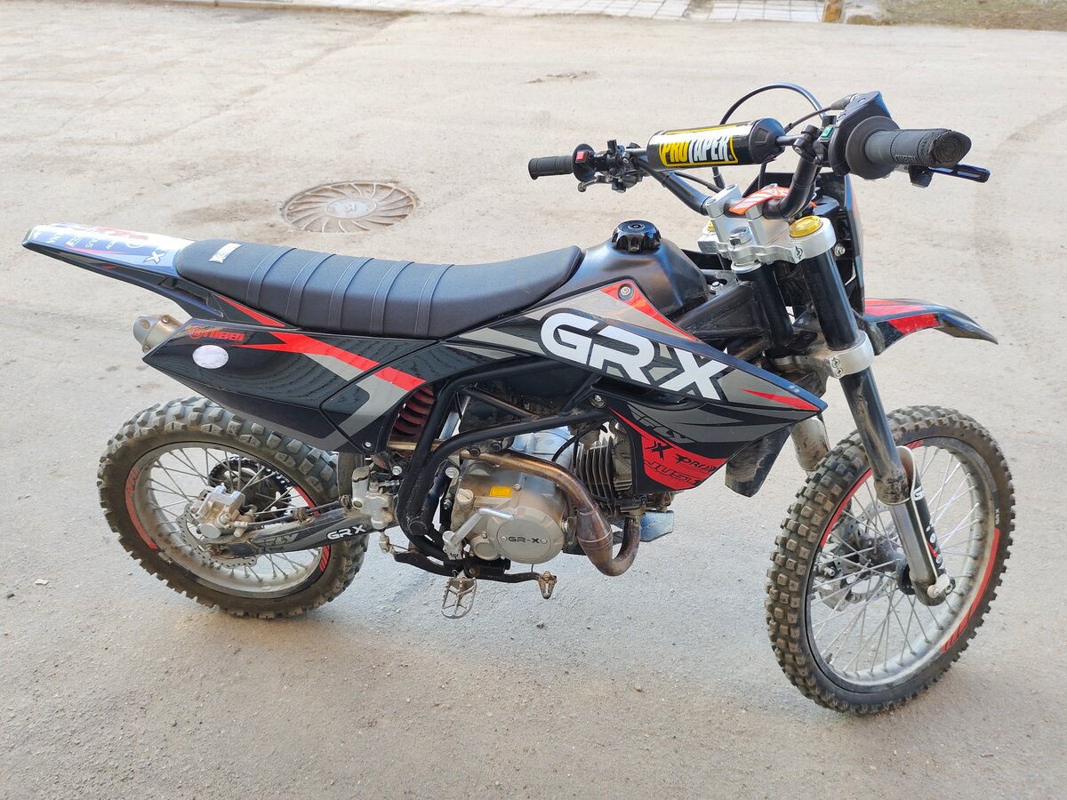 Купить б/у GR GR-X карбюратор 4 передачи в Товарково: чёрный питбайк 2022 года по цене 95 000 ...