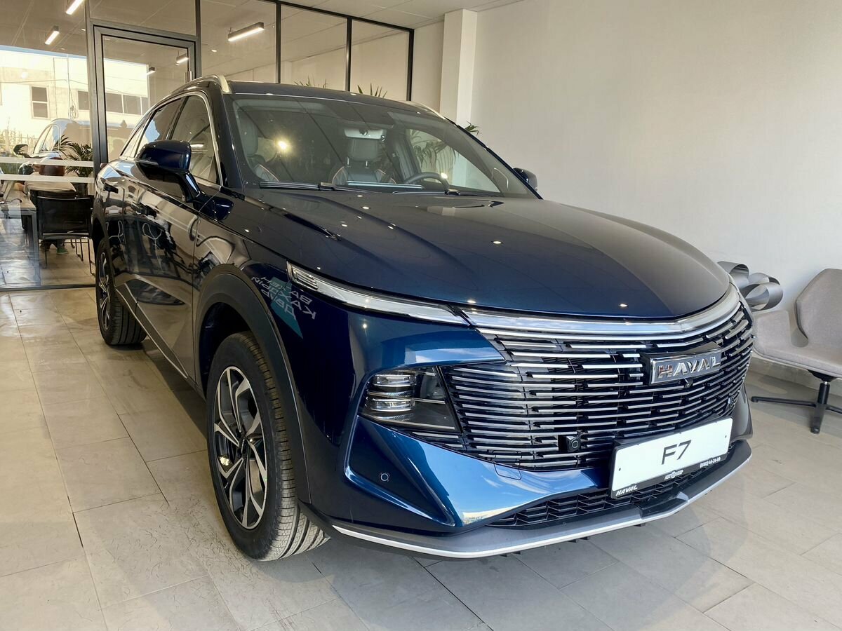 Купить новый Haval F7 II 2.0 AMT (192 л.с.) 4WD бензин робот в Архангельске: синий Хавэйл Ф7 II ...