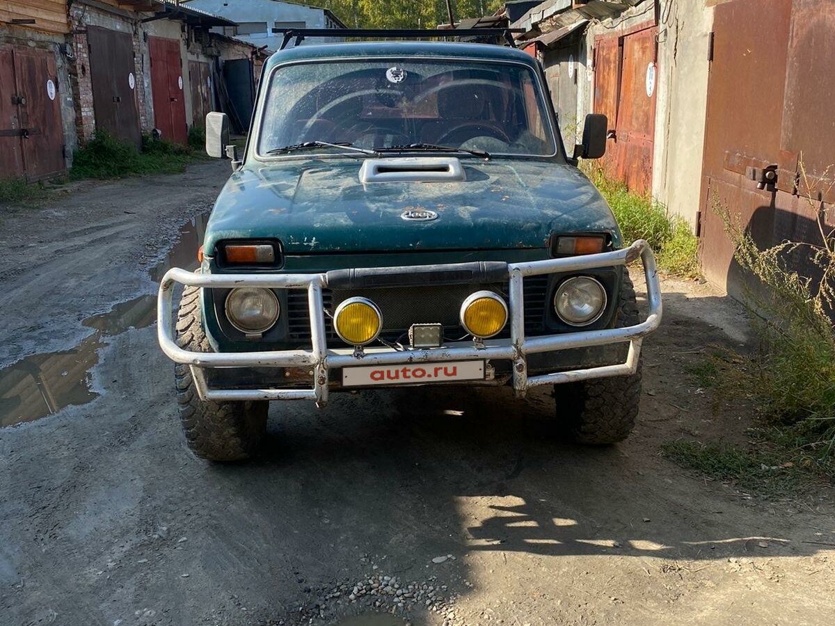 Купить б/у Lada (ВАЗ) 2121 (4x4) I 1.6 MT (80 л.с.) 4WD бензин механика в Ангарске: зелёный Лада ...