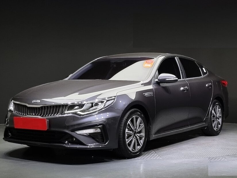 Купить б/у Kia K5 II 2.0 AT (168 л.с.) бензин автомат во Владивостоке: серый Киа к5 II седан ...