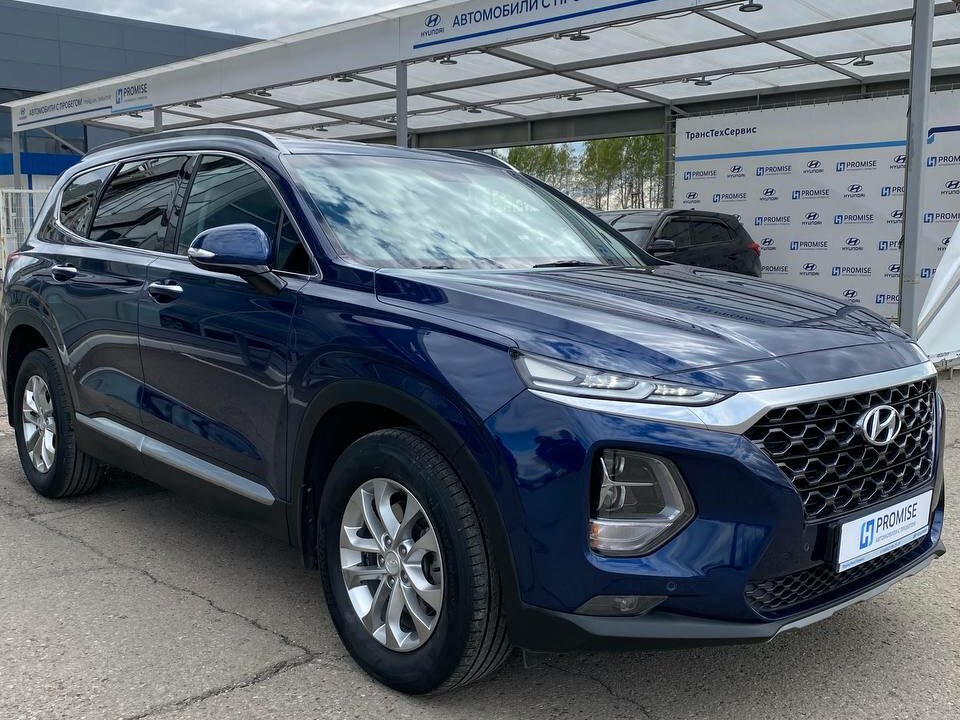 Купить б/у Hyundai Santa Fe IV 2.2d AT (200 л.с.) 4WD дизель автомат в ...