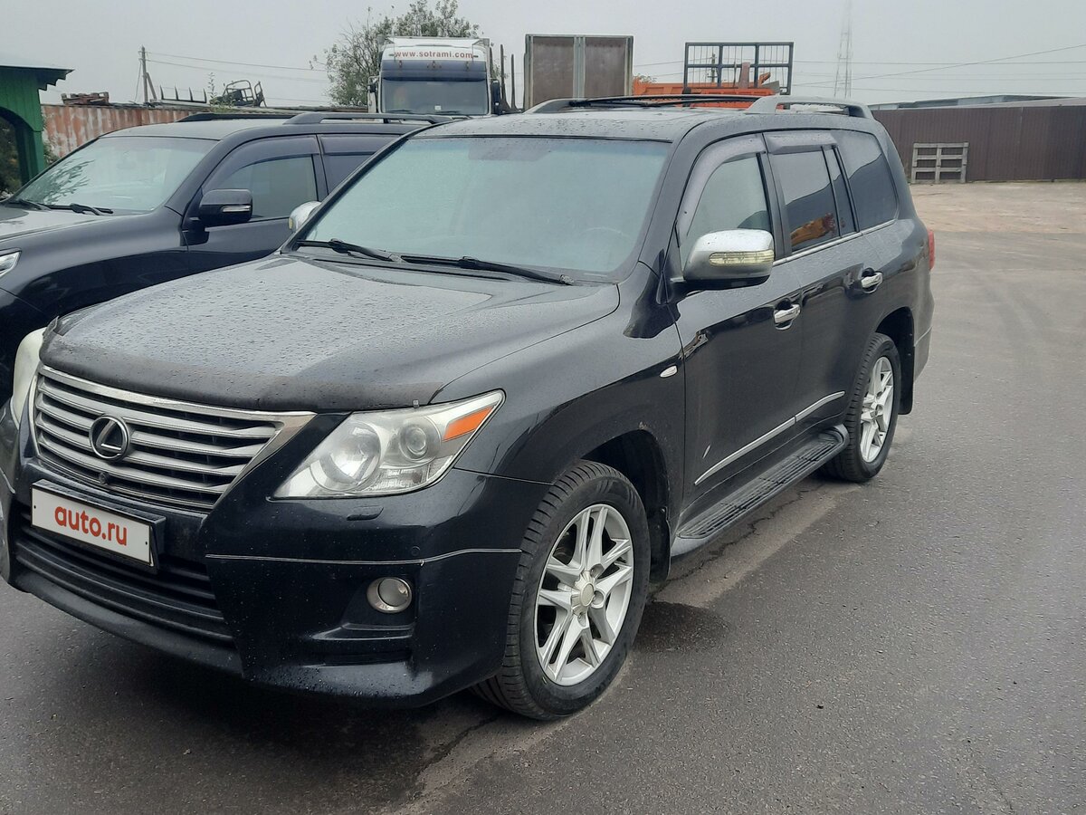 Купить б/у Lexus LX бензин автомат в Дмитрове: чёрный 2010 внедорожник ...