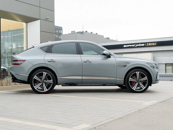 Купить новый Genesis GV80 Coupe 2023-2025 3.5 AT (415 л.с.) 4WD бензин автомат в Москве: голубой ...
