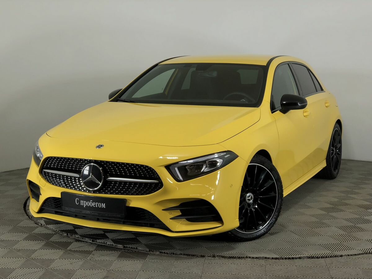 Купить б/у Mercedes-Benz A-Класс IV (W177) 200 1.3 AMT (150 л.с ...