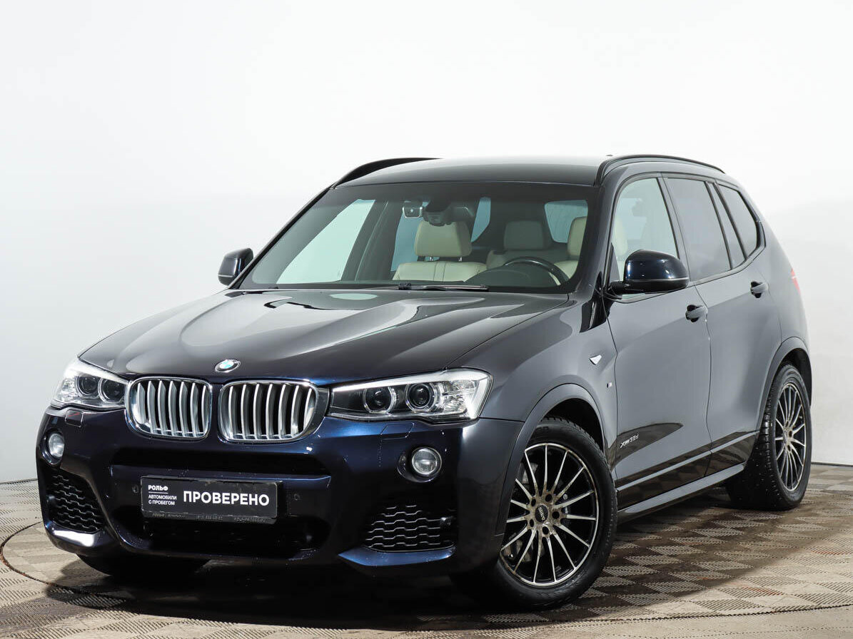 Купить б/у BMW X3 II (F25) Рестайлинг 35d xDrive 3.0d AT (313 л.с.) 4WD ...