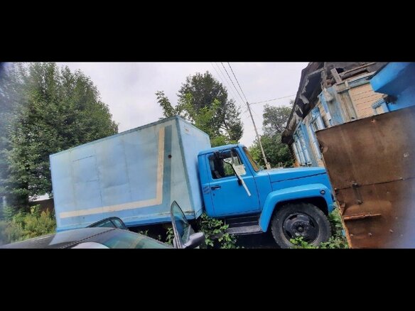 Купить б/у ГАЗ 3307 бензин механика в Томске: голубой фургон 1990 года по цене 200 000 рублей на ...
