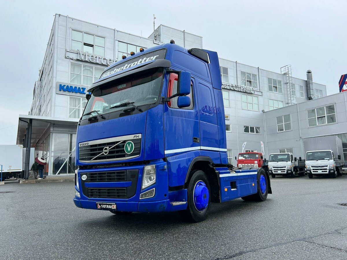 Купить б/у Volvo FH дизель механика в Санкт-Петербурге: синий 2013 года ...
