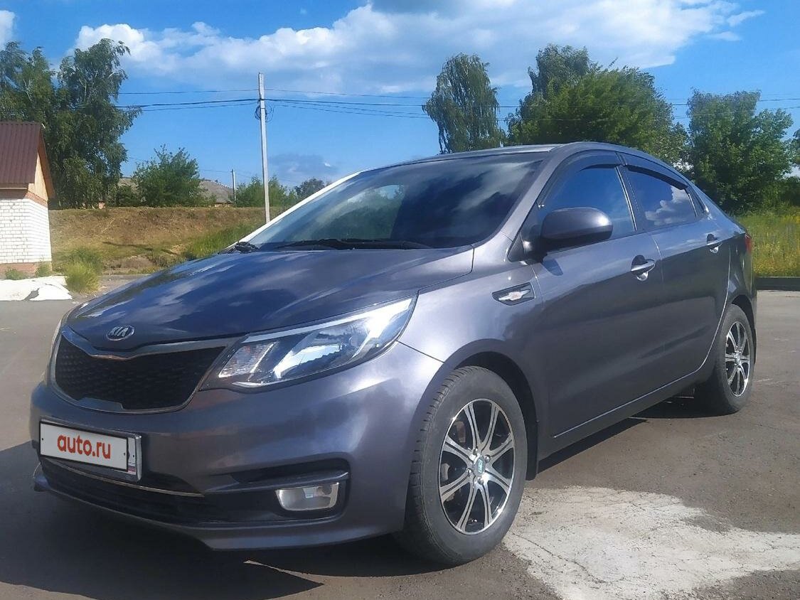 Купить б/у Kia Rio III Рестайлинг 1.6 MT (123 л.с.) бензин механика в ...