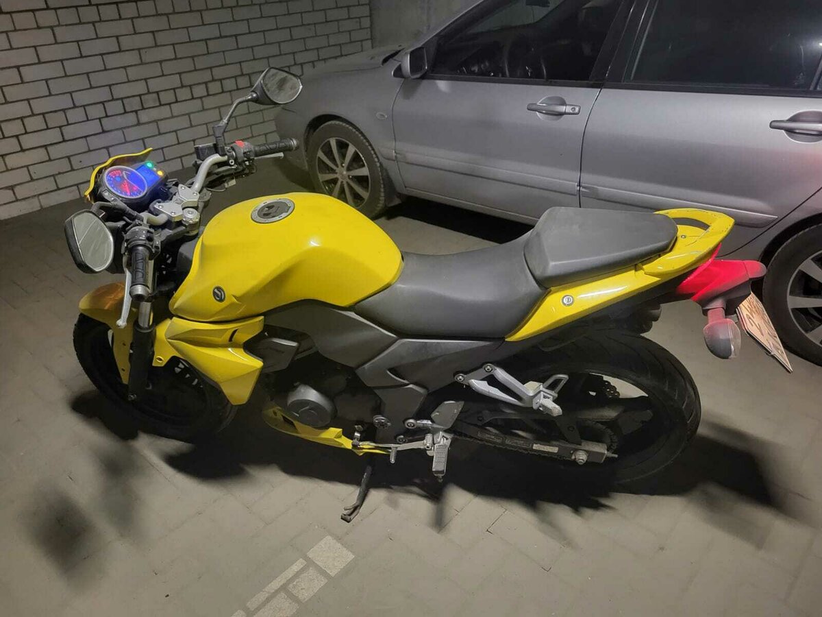 Купить б/у Sym Wolf T2 инжектор 6 передач в Воронеже: жёлтый дорожный 2012 года по цене 160 000 ...