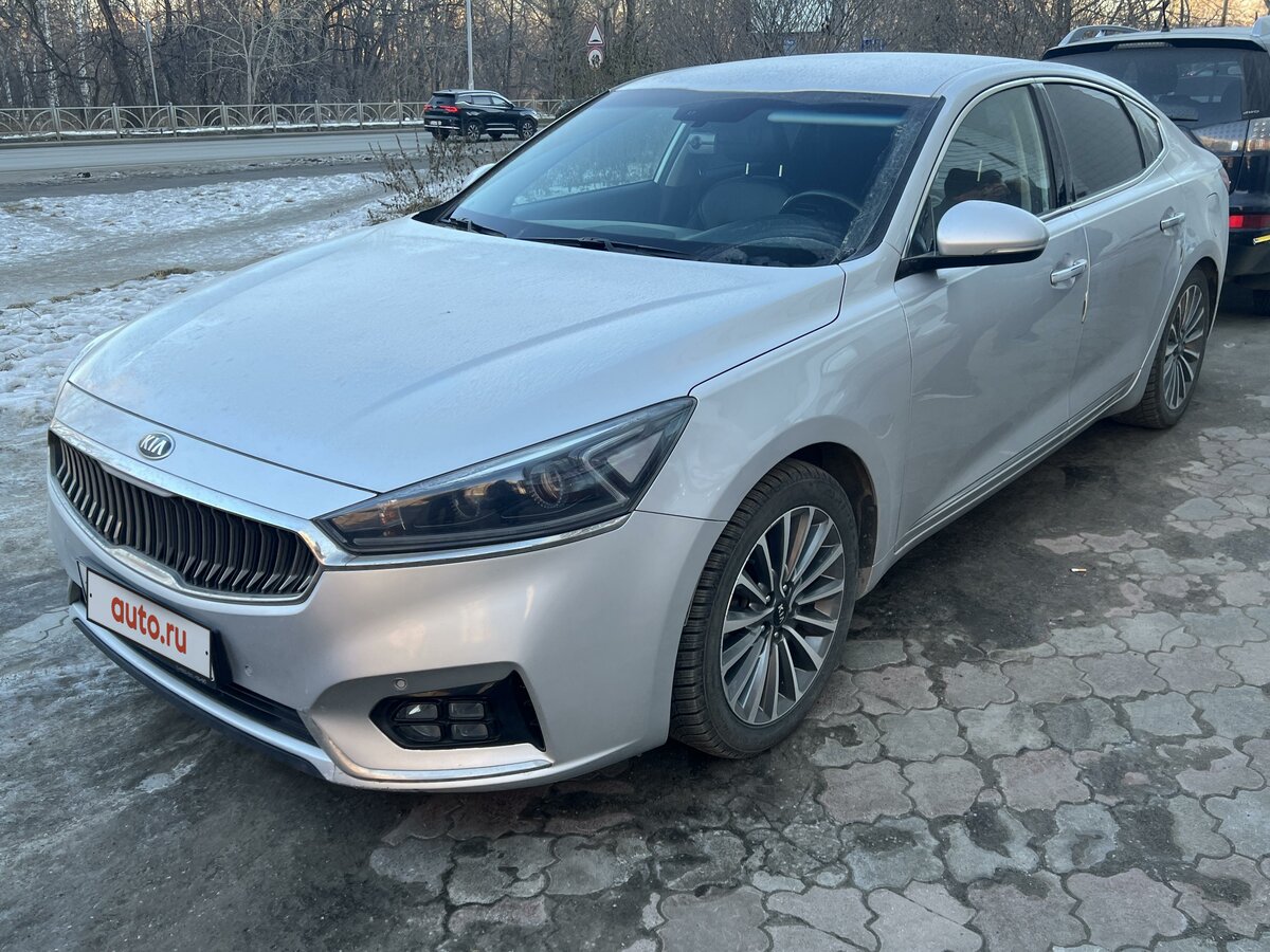 Купить б/у Kia K7 YG (II) 2.4 AT (190 л.с.) бензин автомат в Екатеринбурге: серый Киа K7 YG (II ...
