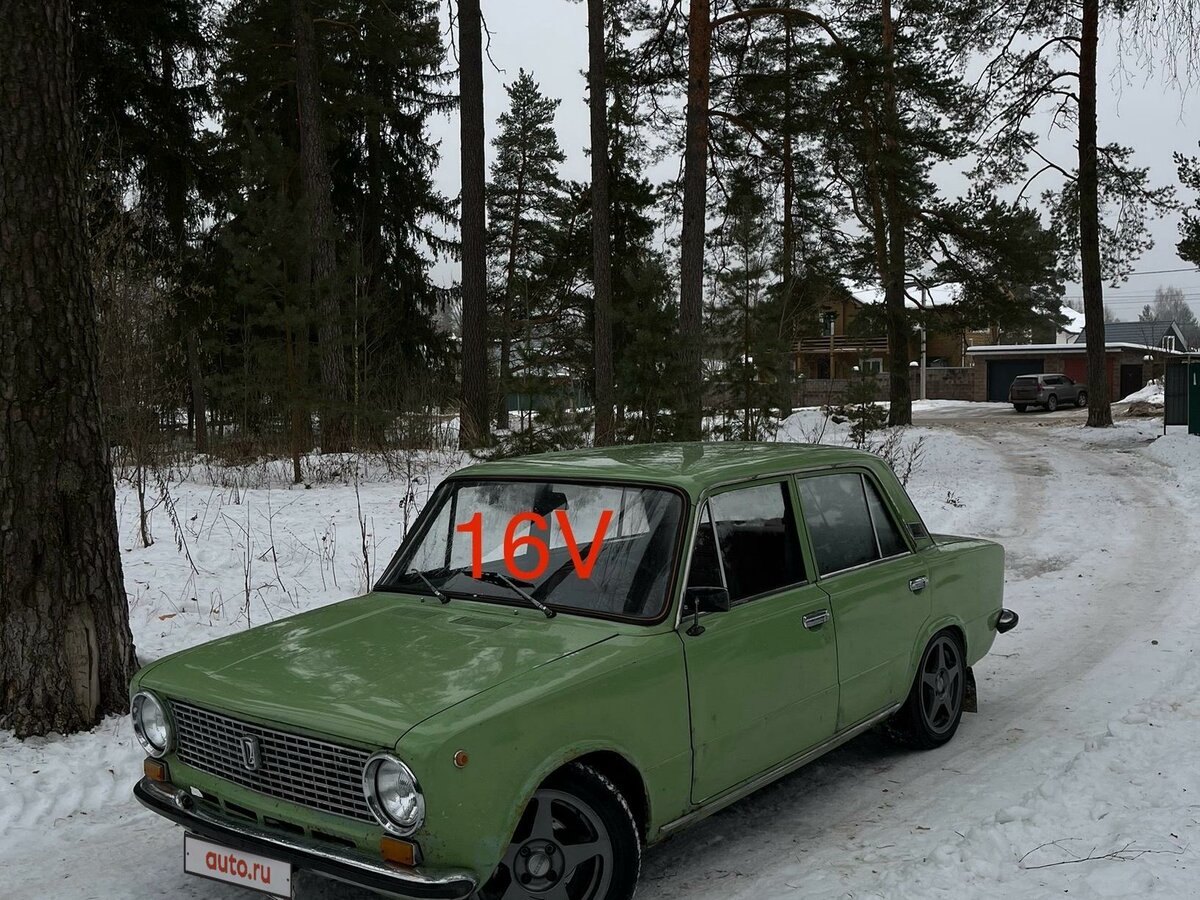 Купить б/у Lada (ВАЗ) 2101 1970-1988 1.2 MT (64 л.с.) бензин механика в Дмитрове: зелёный Лада ...