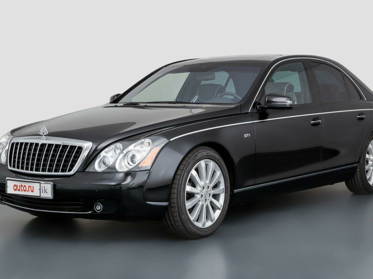 Купить б/у Maybach 57 I Рестайлинг S 6.0 AT (630 л.с.) бензин автомат ...