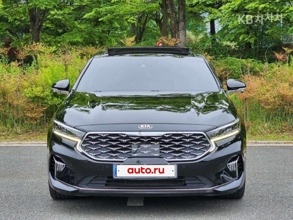 Купить б/у Kia K7 YG (II) Рестайлинг 2.5 AT (198 л.с.) бензин автомат во Владивостоке: чёрный ...