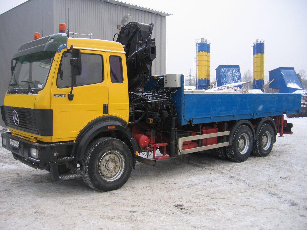 Купить б/у Mercedes-Benz 2435 дизель механика в Одинцово: жёлтый ...