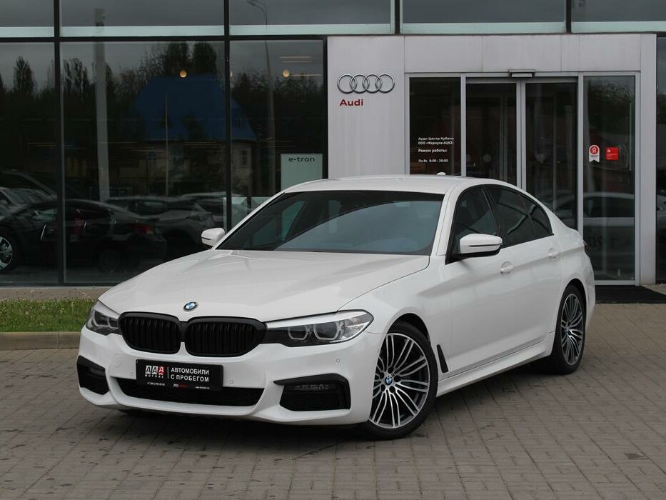 Купить б/у BMW 5 серии VII (G30/G31/G38) 520d xDrive 2.0d AT (190 л.с.) 4WD дизель автомат в ...