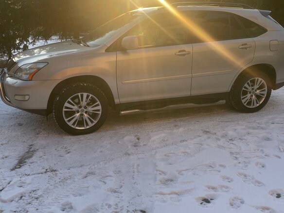 Купить б/у Lexus RX II 330 3.3 AT (230 л.с.) 4WD бензин автомат в Москве: бежевый Лексус рх II ...