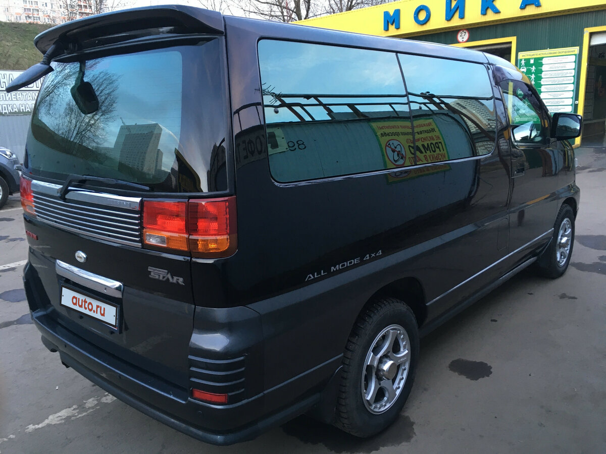 Купить б/у Nissan Elgrand I (E50) 3.2d AT (150 л.с.) 4WD дизель автомат в Люберцах: чёрный ...
