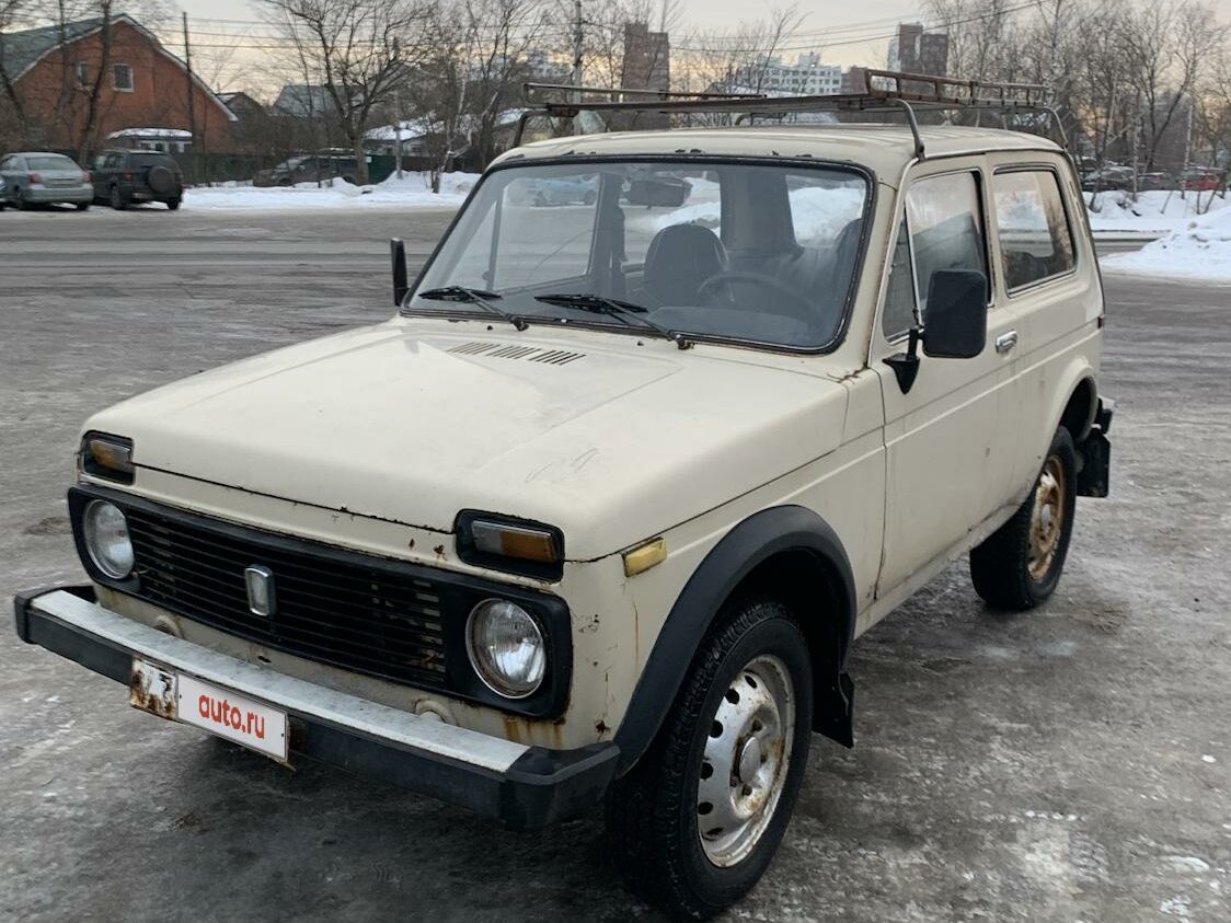 Купить б/у Lada (ВАЗ) 2121 (4x4) I 1.6 MT (75 л.с.) 4WD бензин механика в Красково: бежевый Лада ...