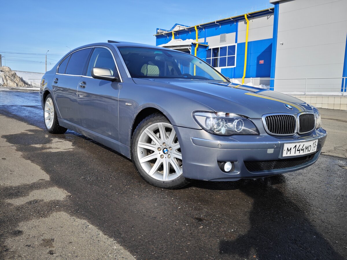 Купить б/у BMW 7 серии IV (E65/E66) Рестайлинг 750i 4.8 AT (367 л.с.) бензин автомат в Саранске ...