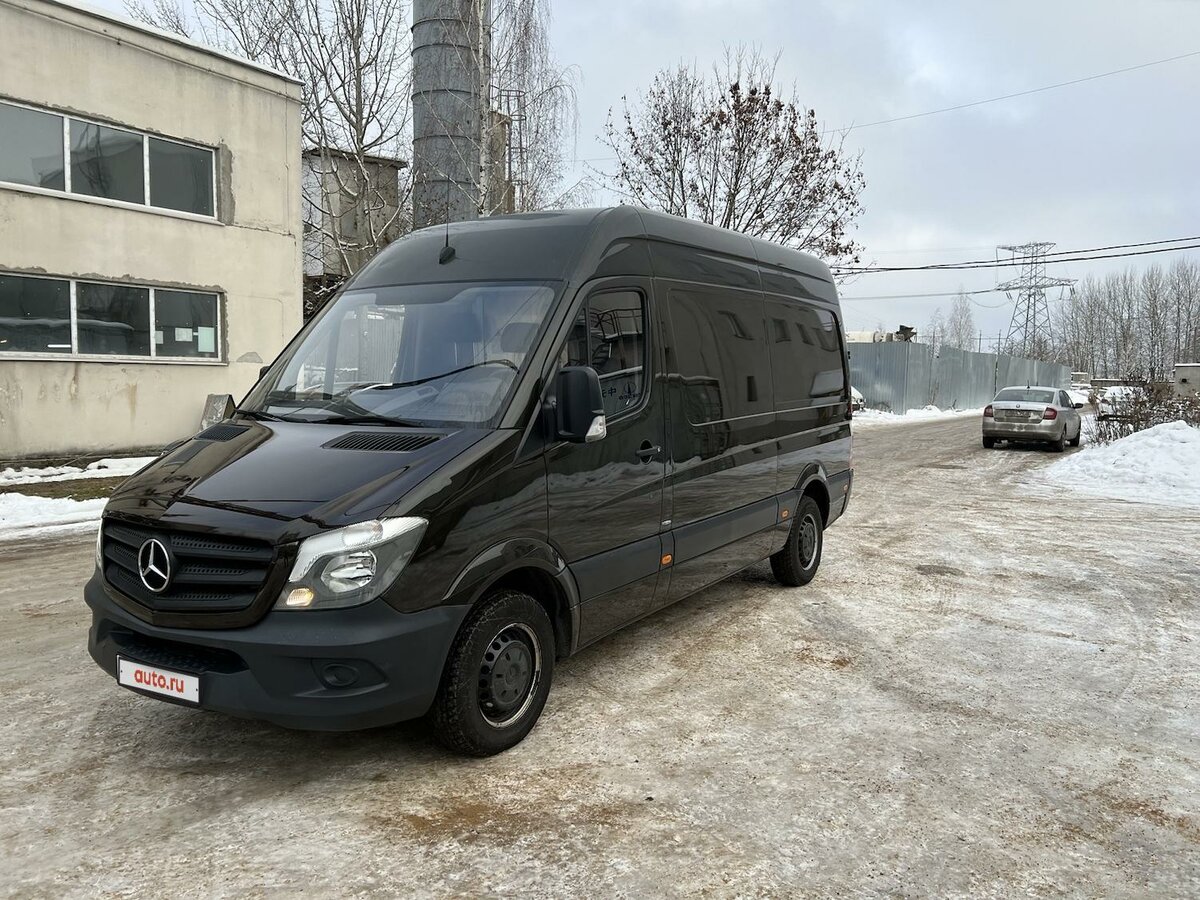 Купить б/у Mercedes-Benz Sprinter дизель механика в Минске: коричневый ...