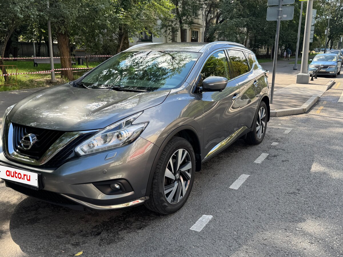 Купить б/у Nissan Murano III (Z52) 3.5 CVT (249 л.с.) 4WD бензин вариатор в Москве: серый Ниссан ...