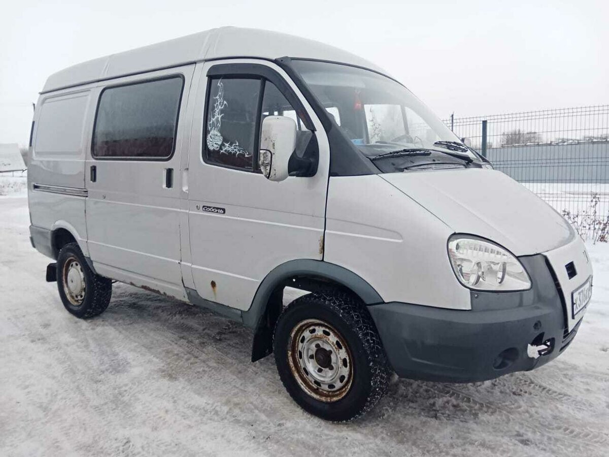 Купить б/у ГАЗ Соболь (2752) бензин механика в Прохоровке: серебристый ...