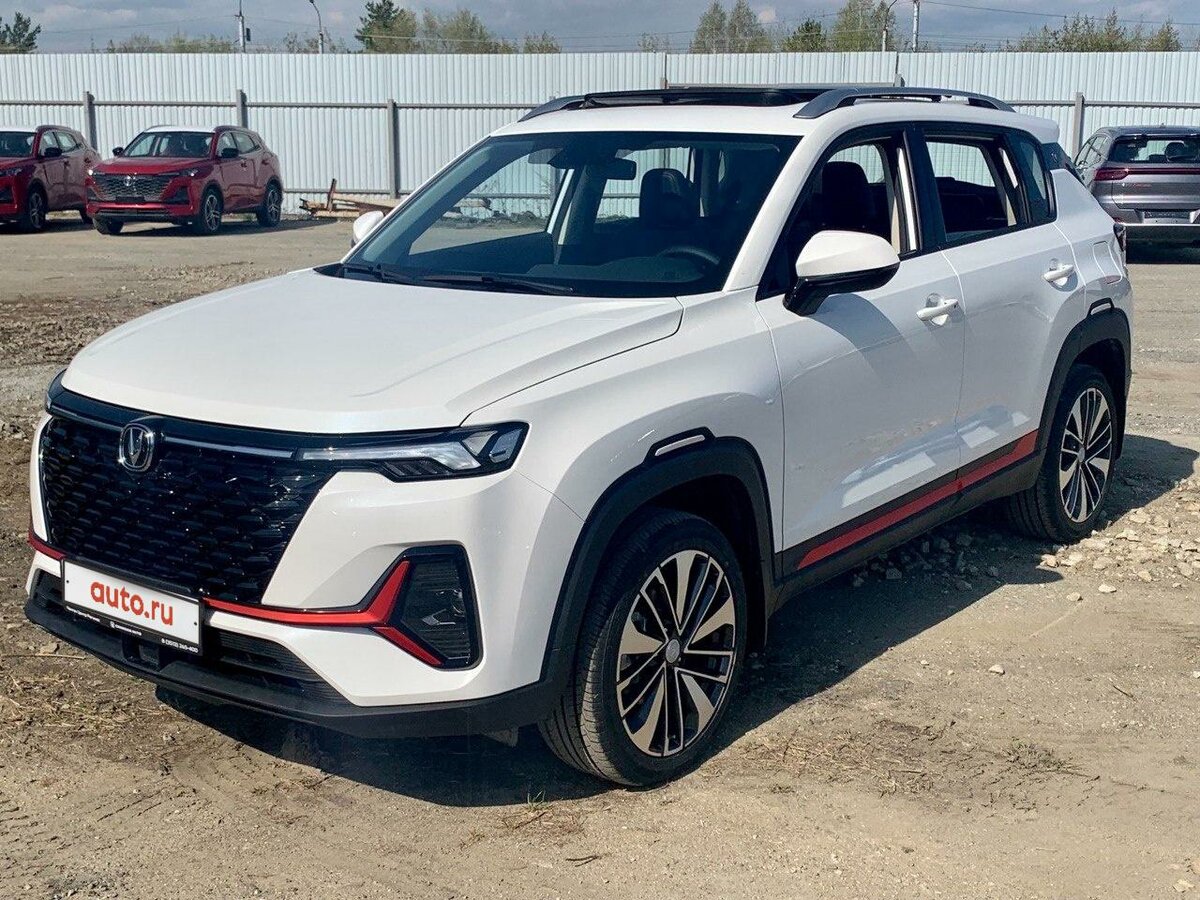 Купить новый Changan CS35PLUS I Рестайлинг 1.4 AMT (150 л.с.) бензин робот в Миассе: белый ...
