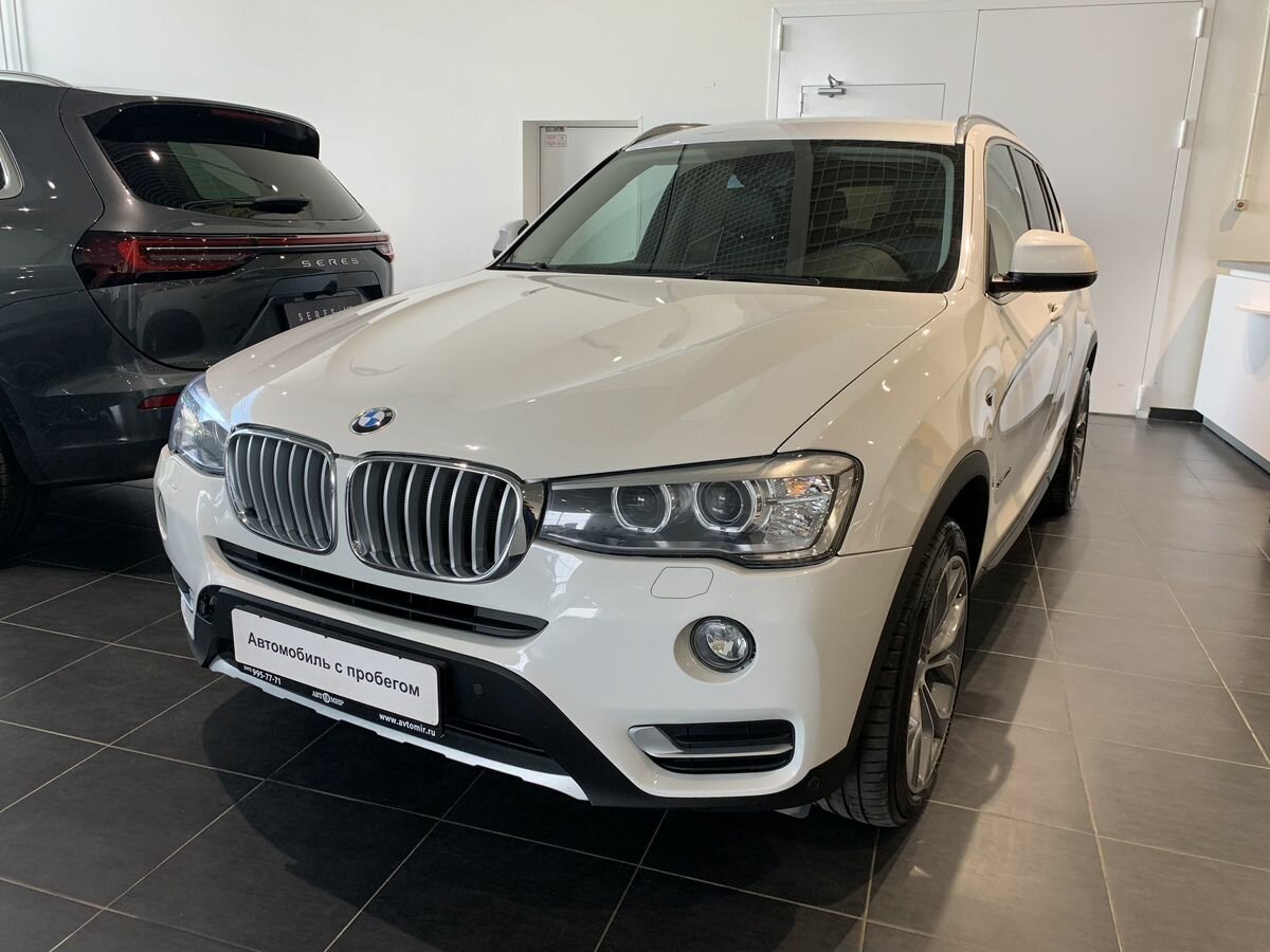 Купить б/у BMW X3 II (F25) Рестайлинг 30d xDrive 3.0d AT (249 л.с.) 4WD ...