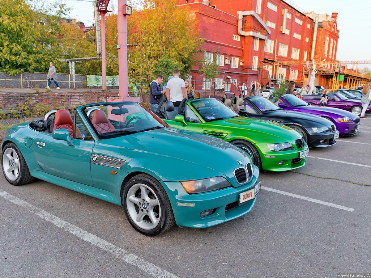 Купить б/у BMW Z3 I 2.8 MT (193 л.с.) бензин механика в Москве: зелёный БМВ з3 I родстер 1997 ...