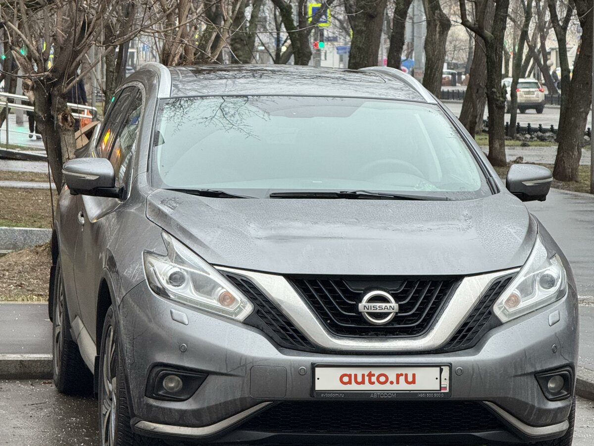 Купить б/у Nissan Murano III (Z52) 3.5 CVT (249 л.с.) 4WD бензин вариатор в Москве: серый Ниссан ...