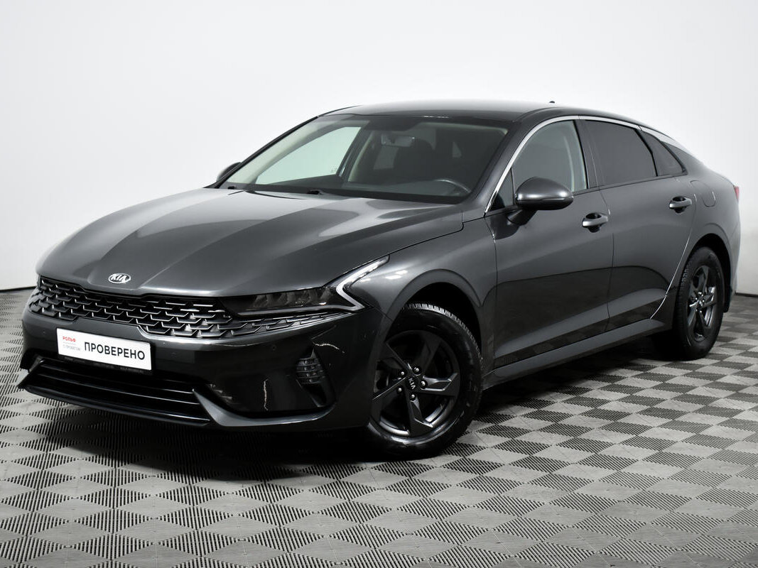 Купить б/у Kia K5 III 2.0 AT (150 л.с.) бензин автомат в Москве: серый Киа к5 III седан 2020 ...