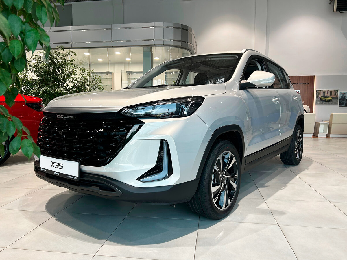 Купить новый BAIC X35 2019-2024 1.5 CVT (136 л.с.) бензин вариатор в Калининграде: серебристый ...
